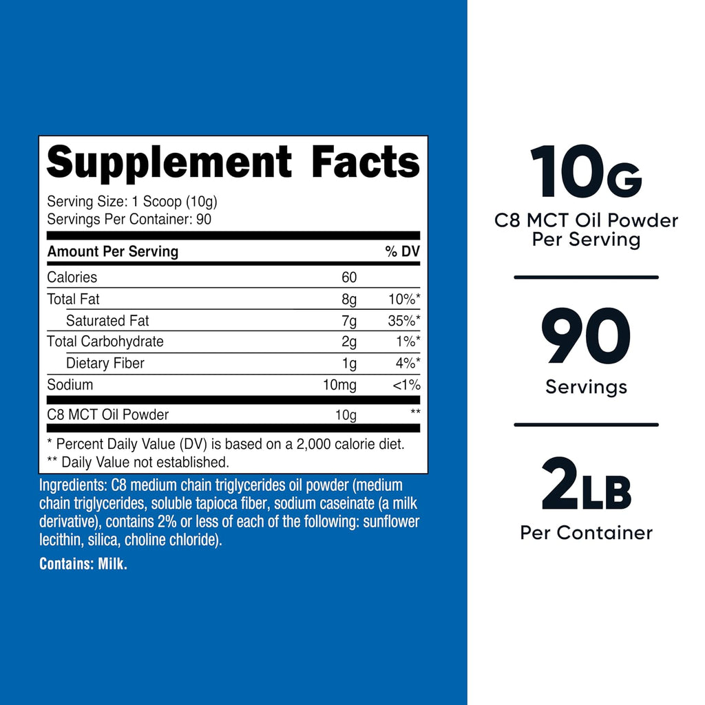 High-quality MCT oil for keto diet