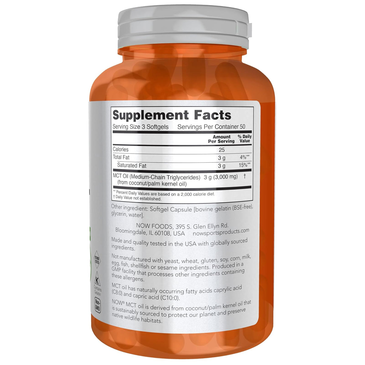 high-quality MCT oil supplement