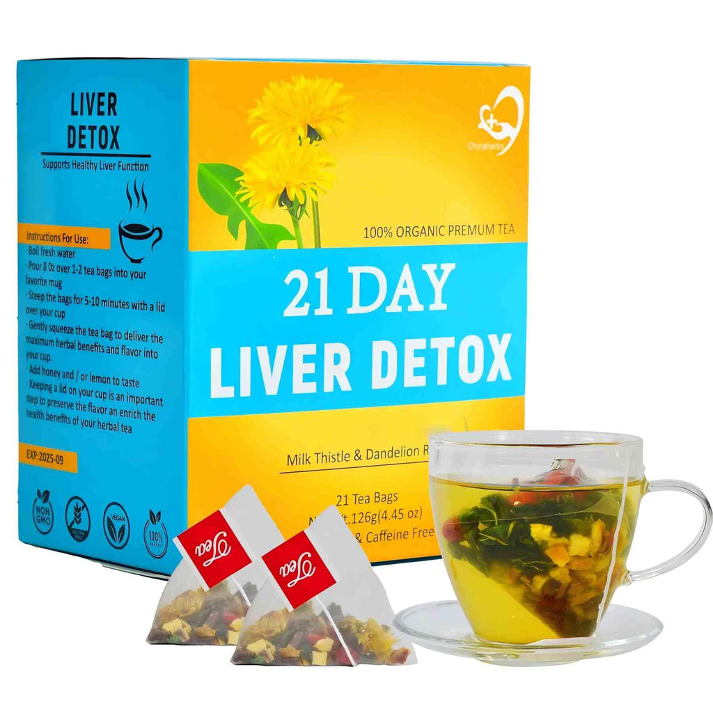 high-quality milk thistle detox tea