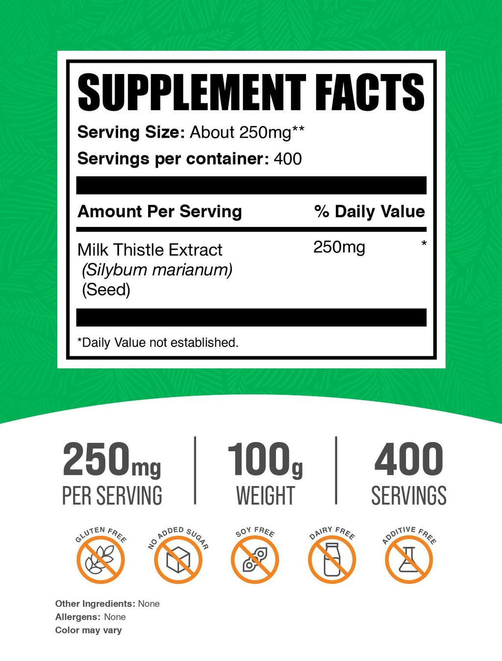 high-quality milk thistle for liver health