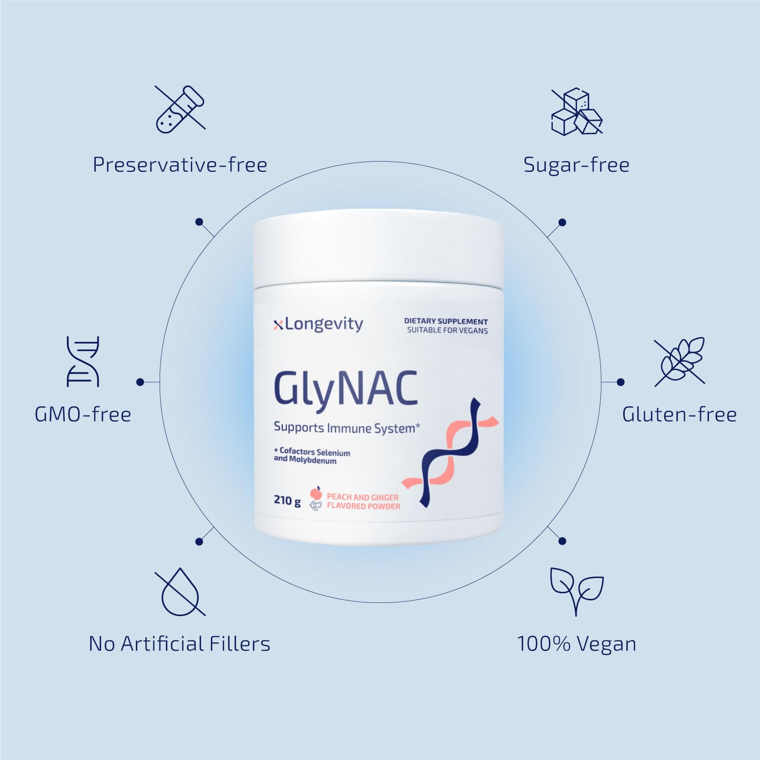 High-quality mineral supplement powder