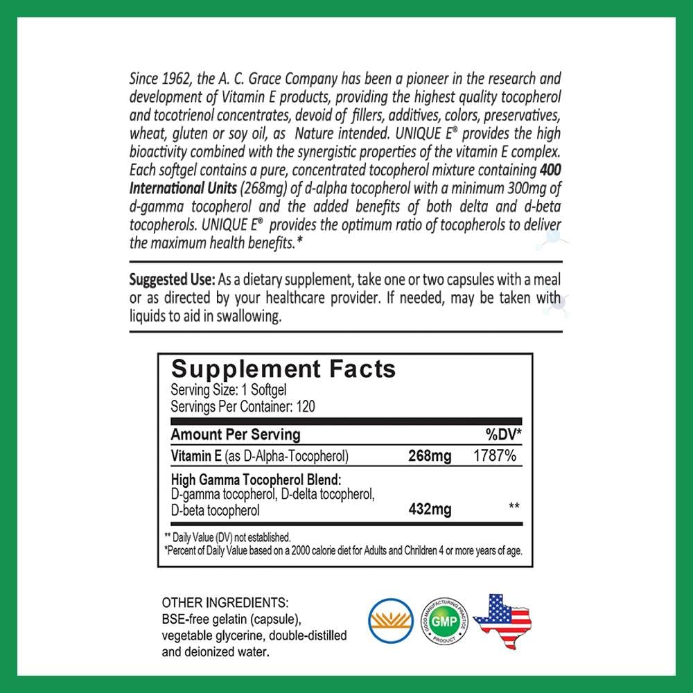 High-quality mixed tocopherols supplement