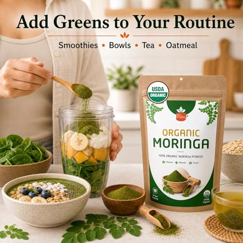 high-quality moringa powder for baking