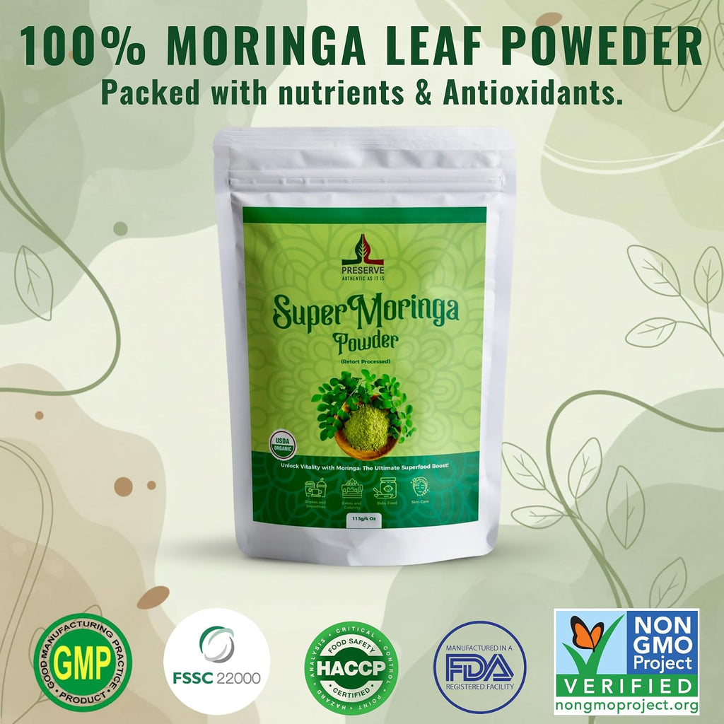 high-quality moringa powder supplement