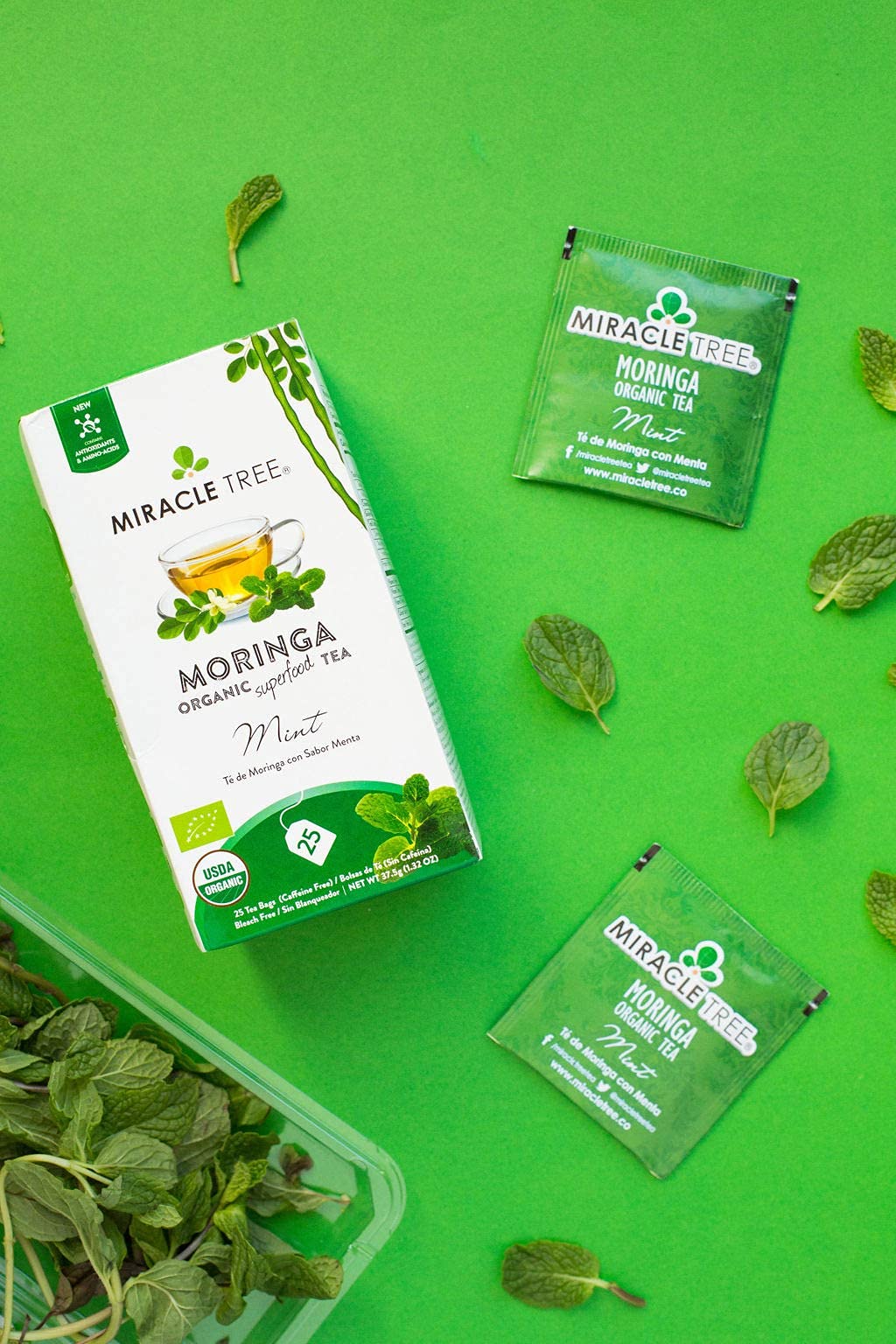 high-quality moringa tea for energy