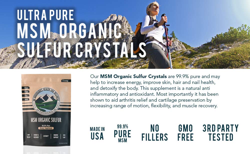 high-quality msm for inflammation relief