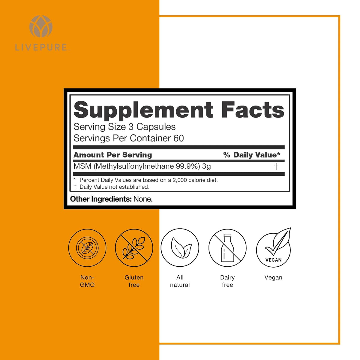 high-quality MSM for inflammation