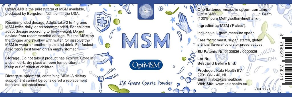 high-quality msm for joint health