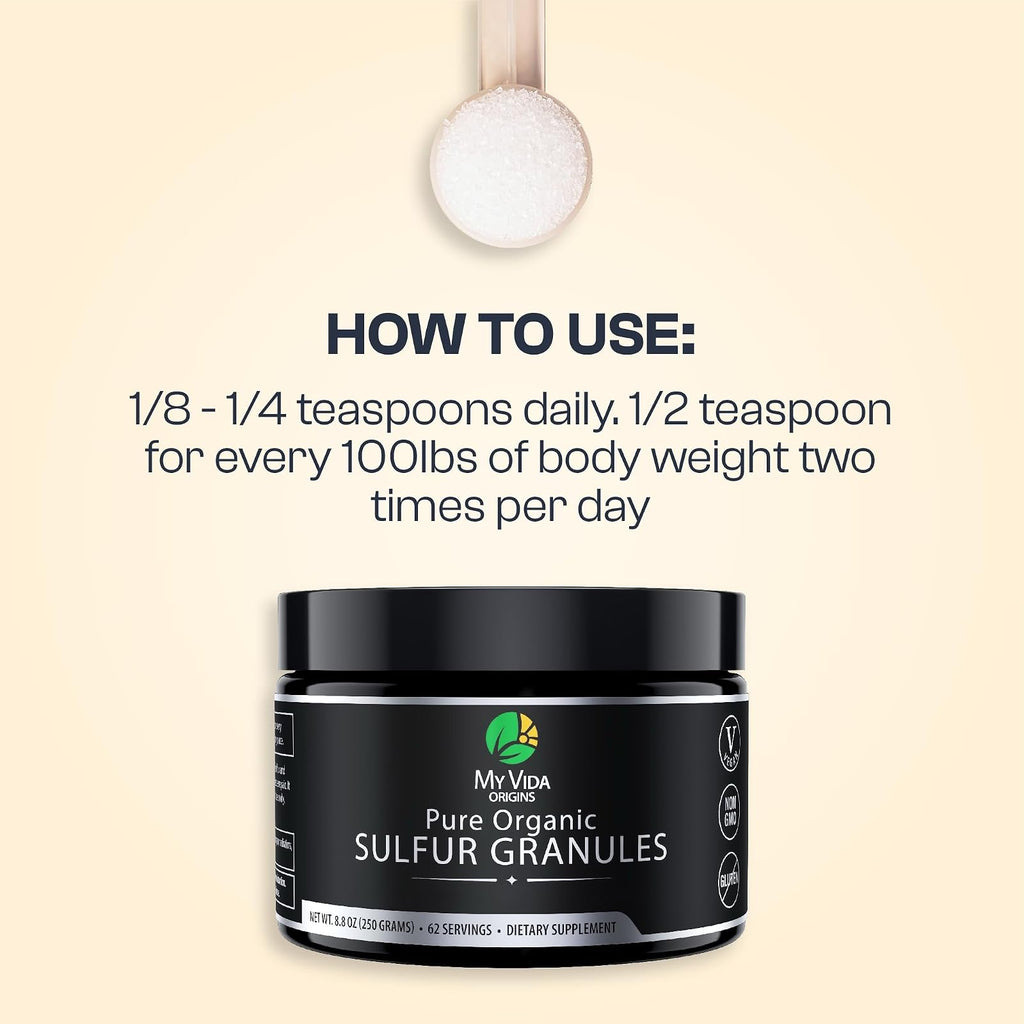 high-quality msm granules for wellness