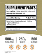 High-quality mushroom supplement powder