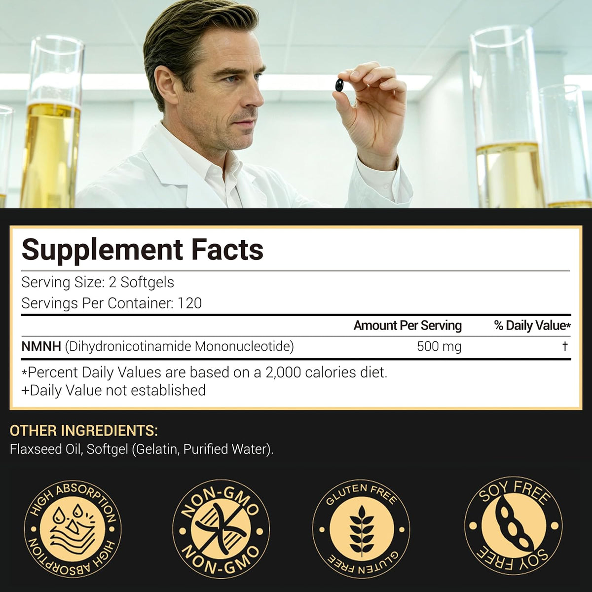 High-quality NMN antioxidant supplement
