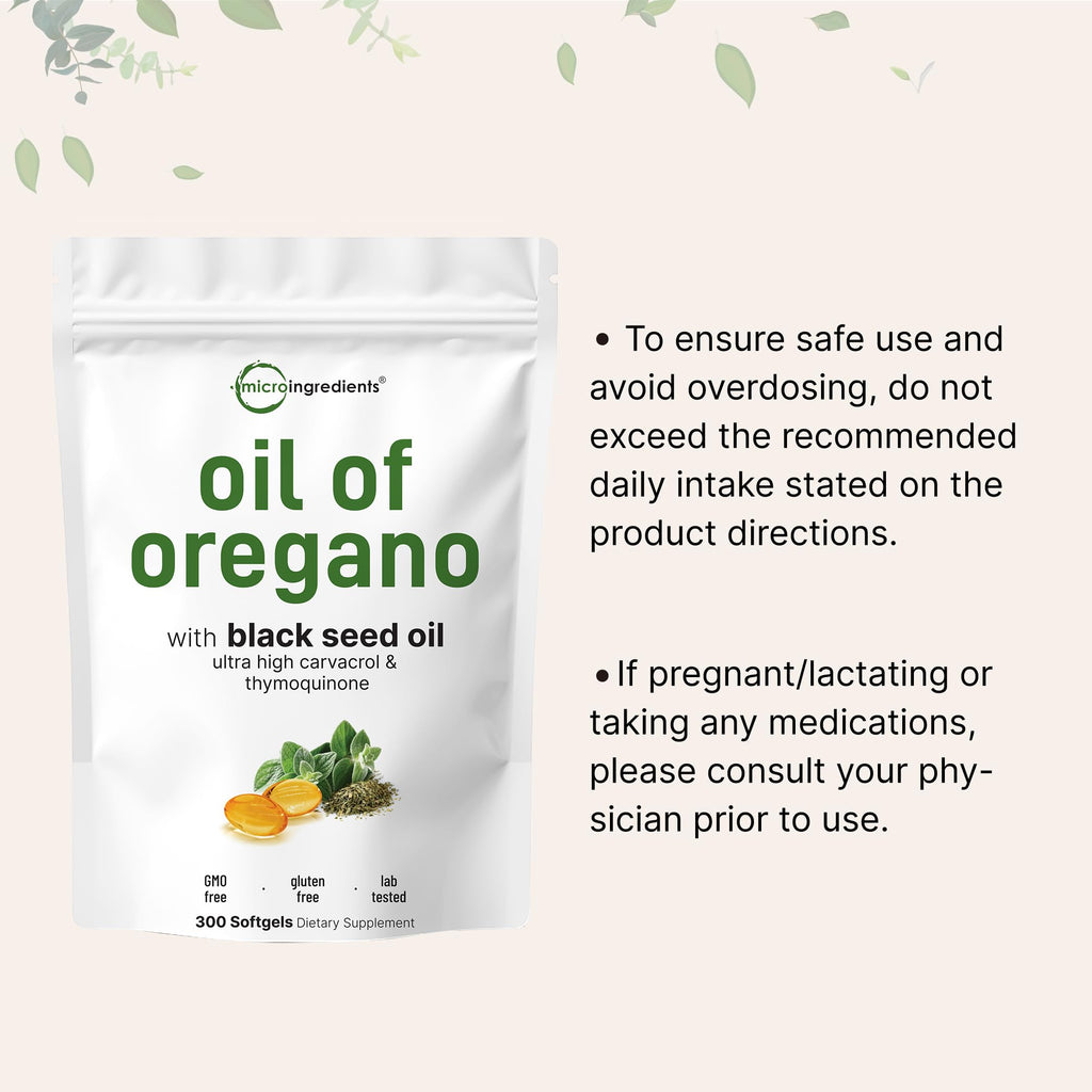 high-quality oil of oregano capsules