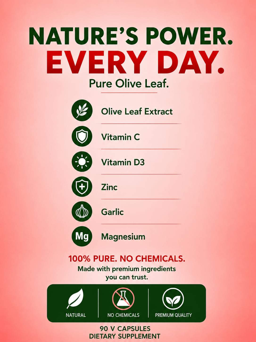 high-quality olive leaf extract product