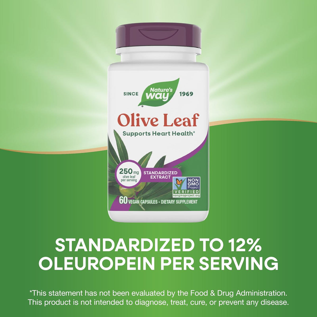 high-quality olive leaf supplement