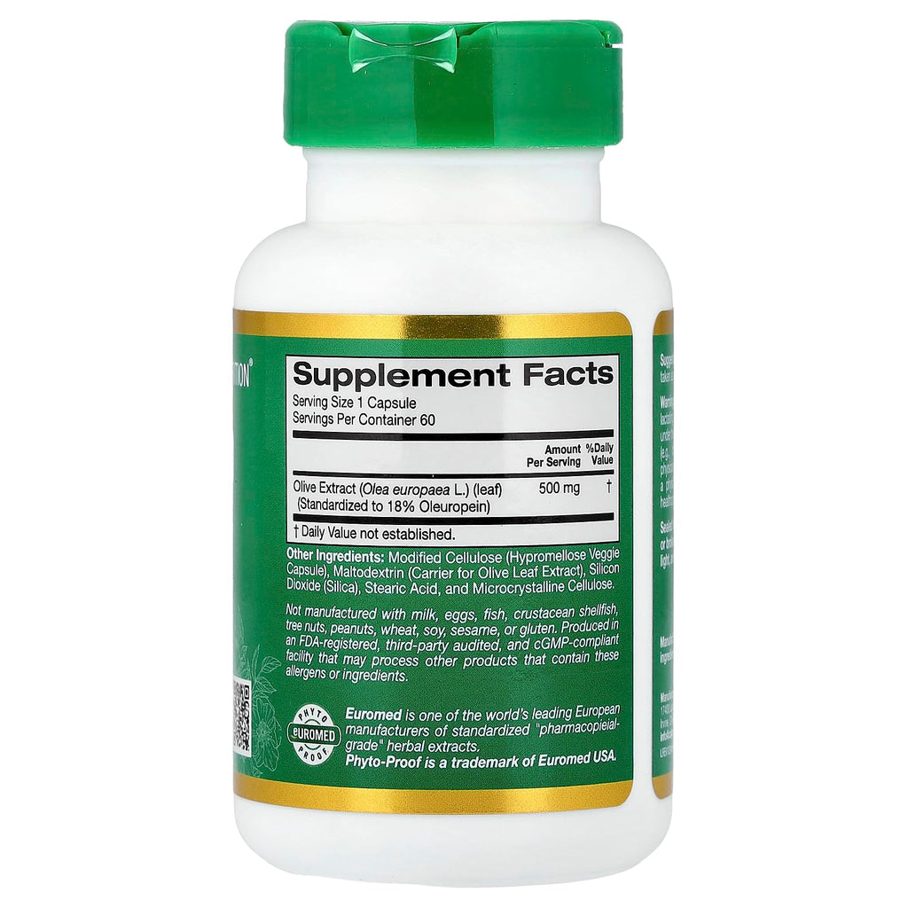 high quality olive leaf supplement