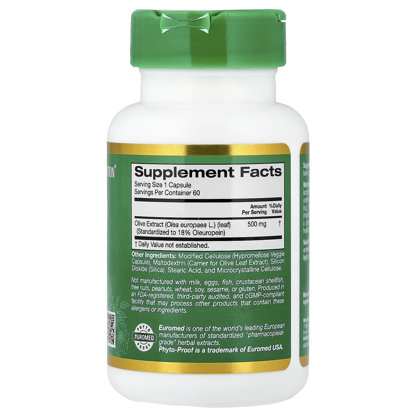 high quality olive leaf supplement