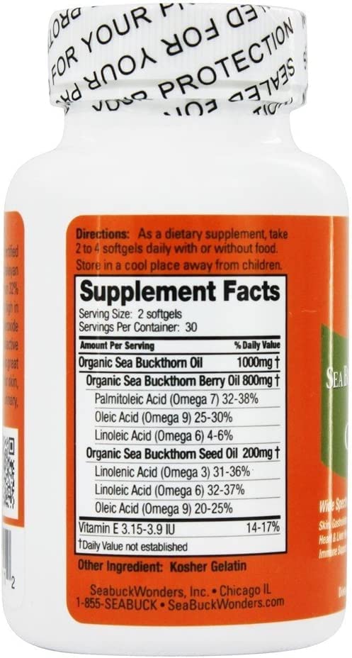 High-quality Omega 7 softgels