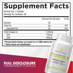 high-quality omega fish oil softgels