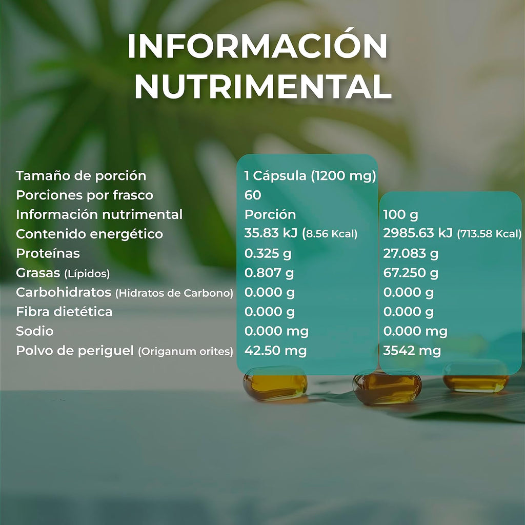 high-quality oregano oil softgels