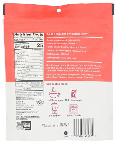 high-quality organic acai