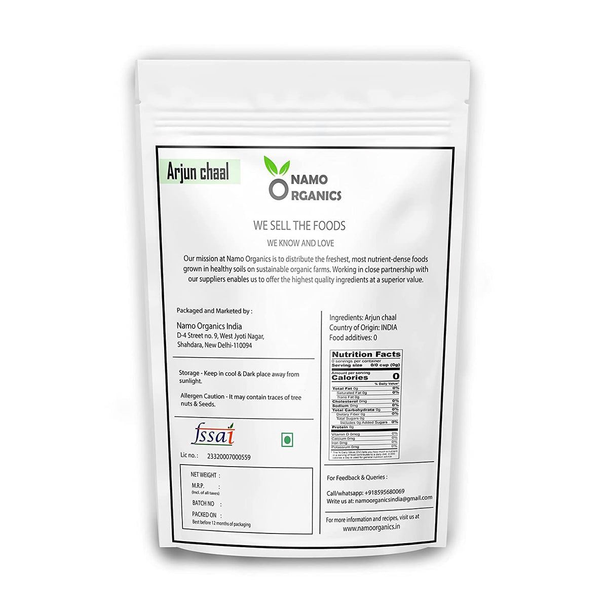 High-quality organic Arjuna powder