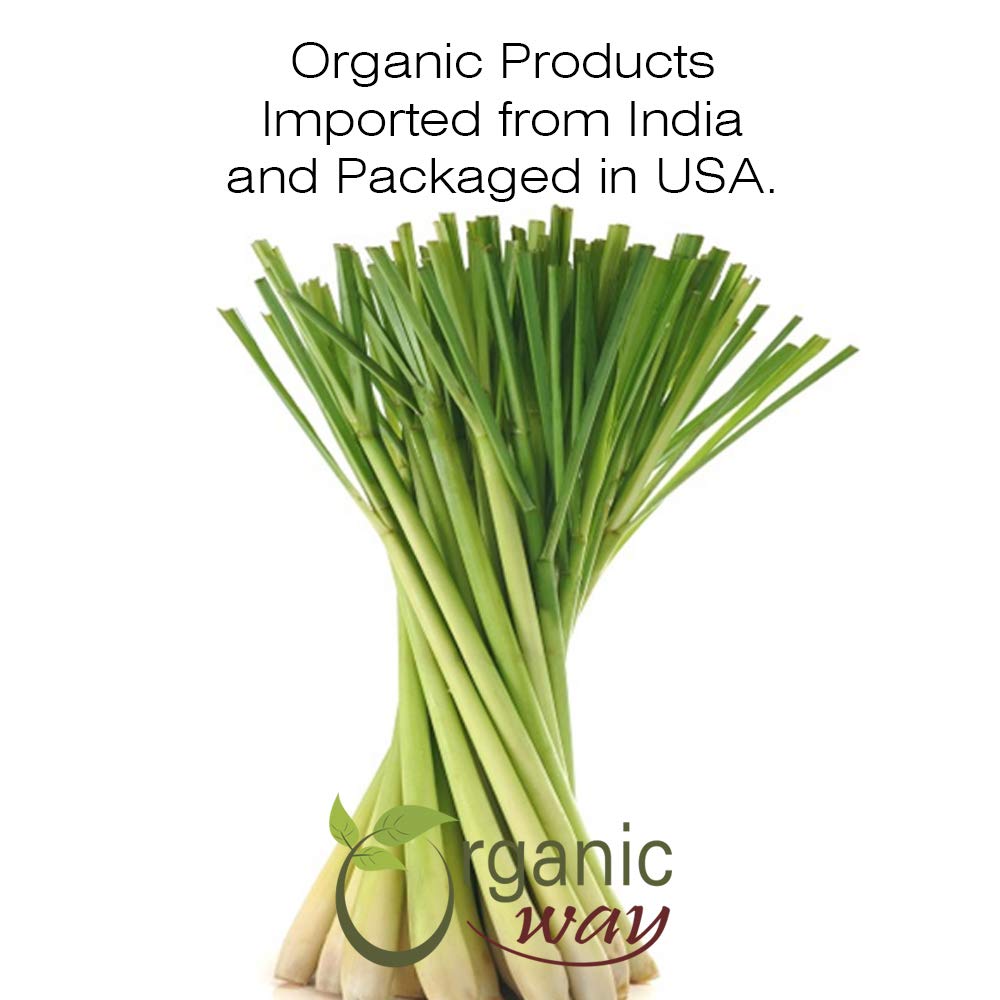High-quality organic lemongrass leaves