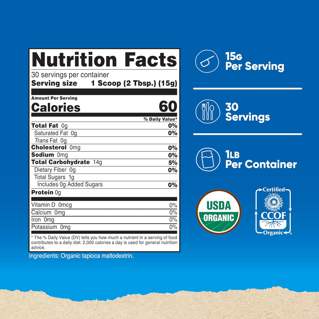 High-quality organic maltodextrin for smoothies