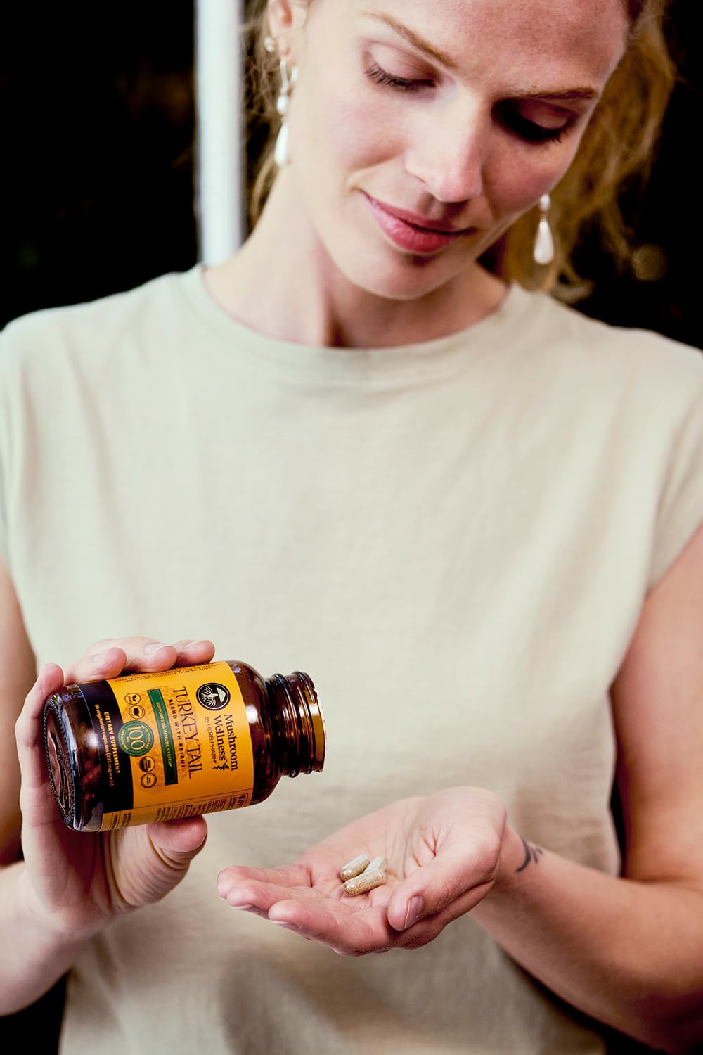 high-quality organic mushroom capsules