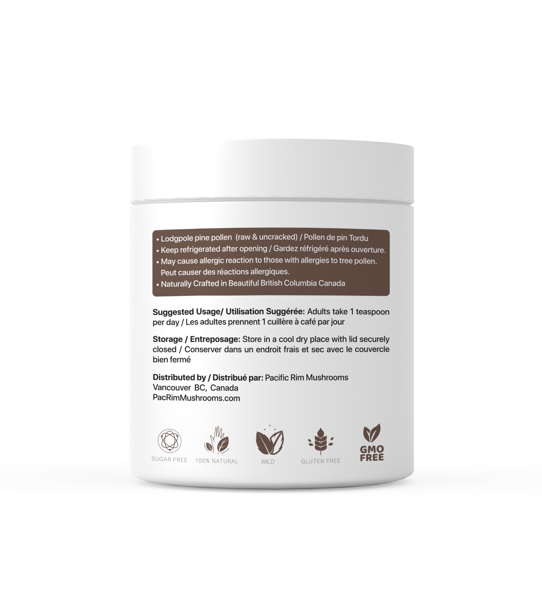high-quality organic mushroom powder