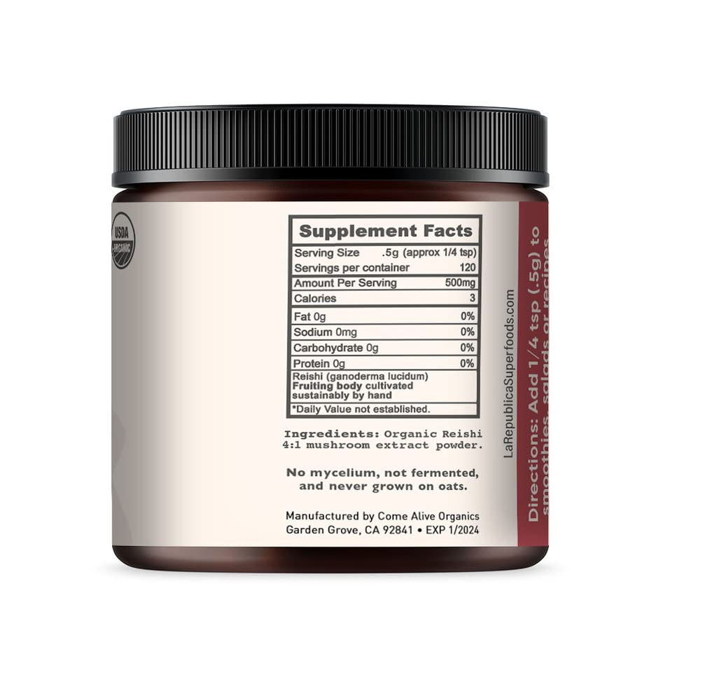 high-quality organic mushroom powder