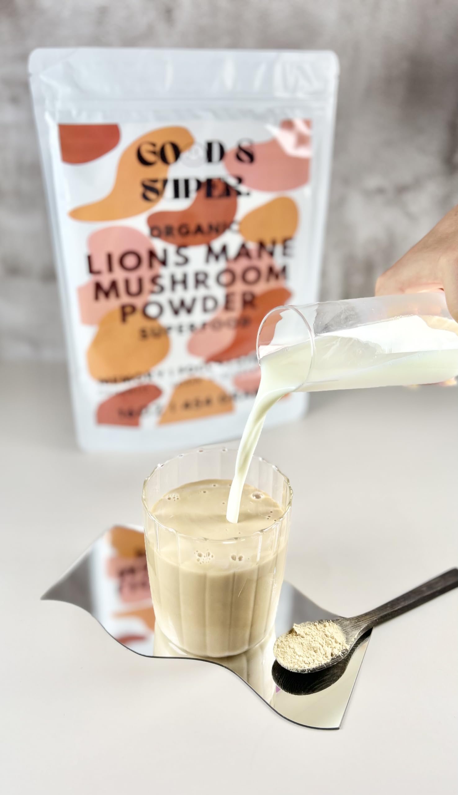 high-quality organic mushroom powder