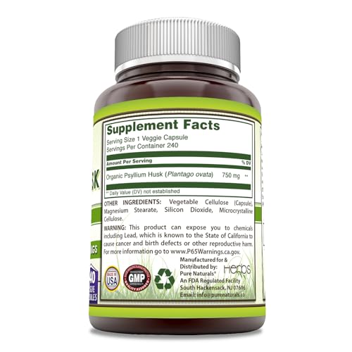 high-quality organic psyllium husk