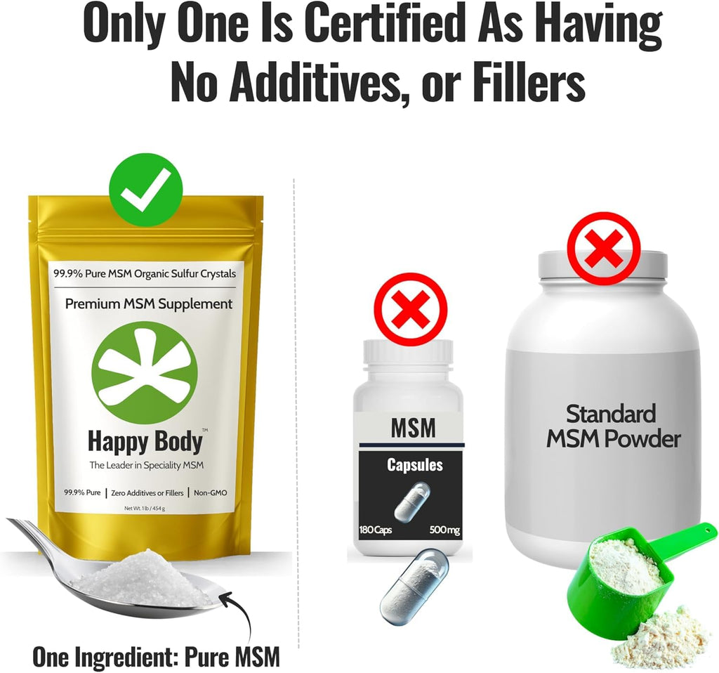 high-quality organic sulfur for wellness
