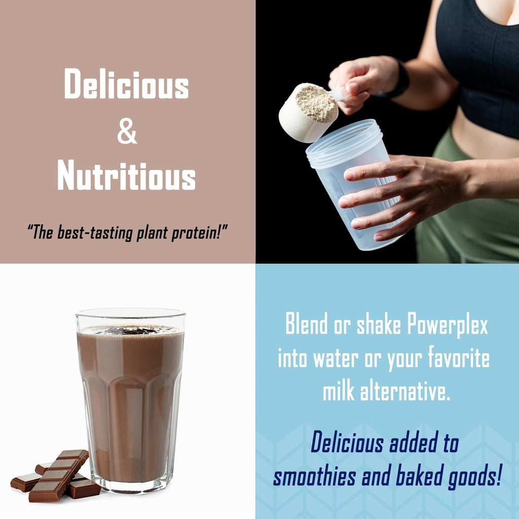 high-quality pea and rice protein