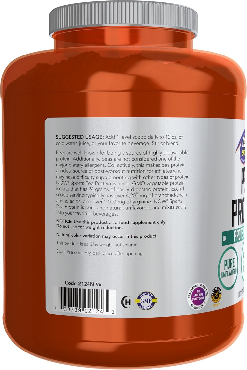 high-quality pea protein for muscle recovery