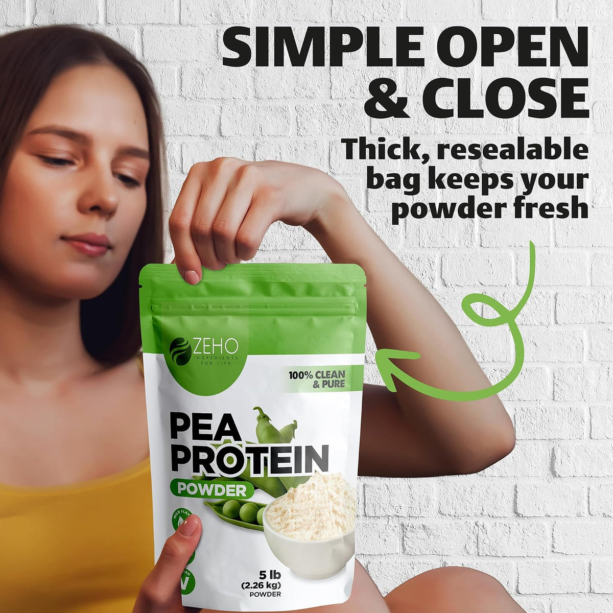 high-quality pea protein isolate
