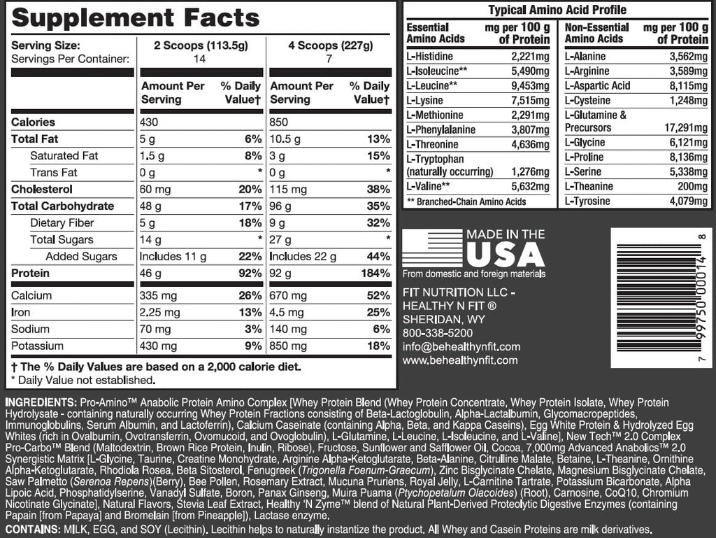 high-quality pea protein powder blend
