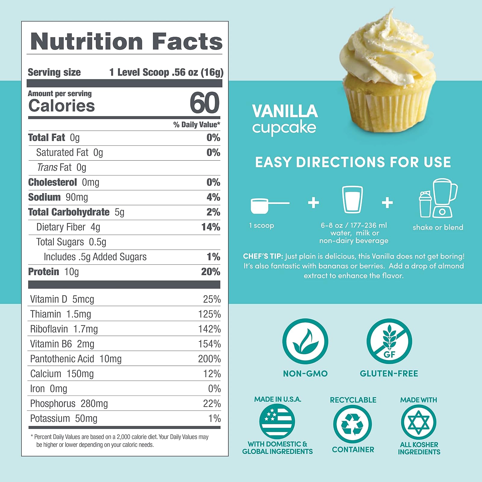 high-quality pea protein powder supplement