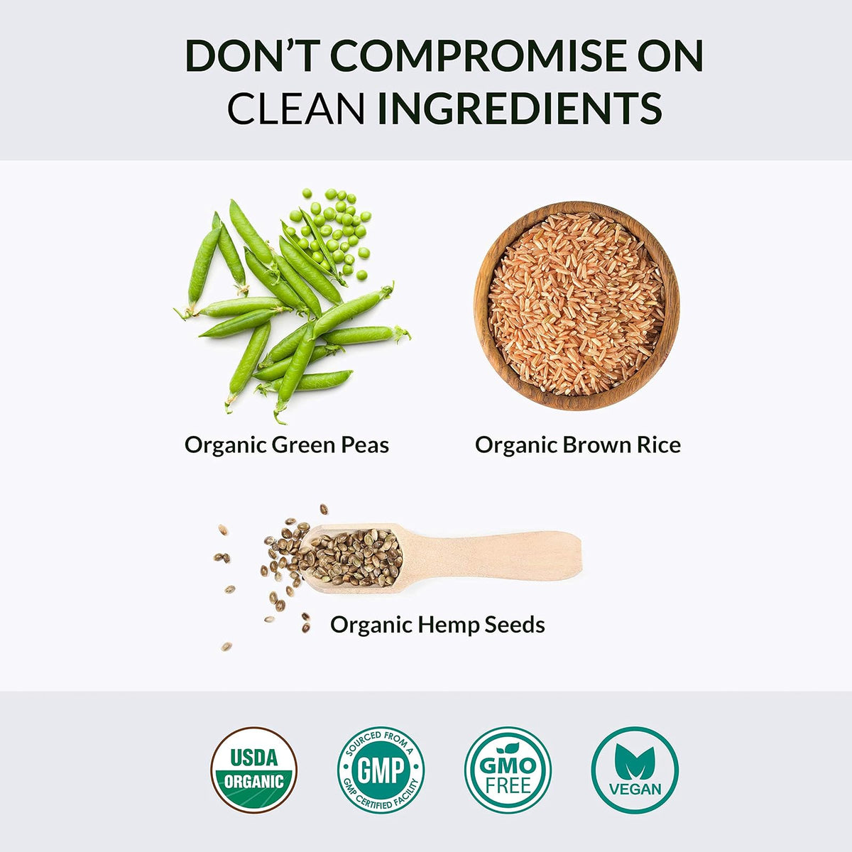 high quality pea protein powder