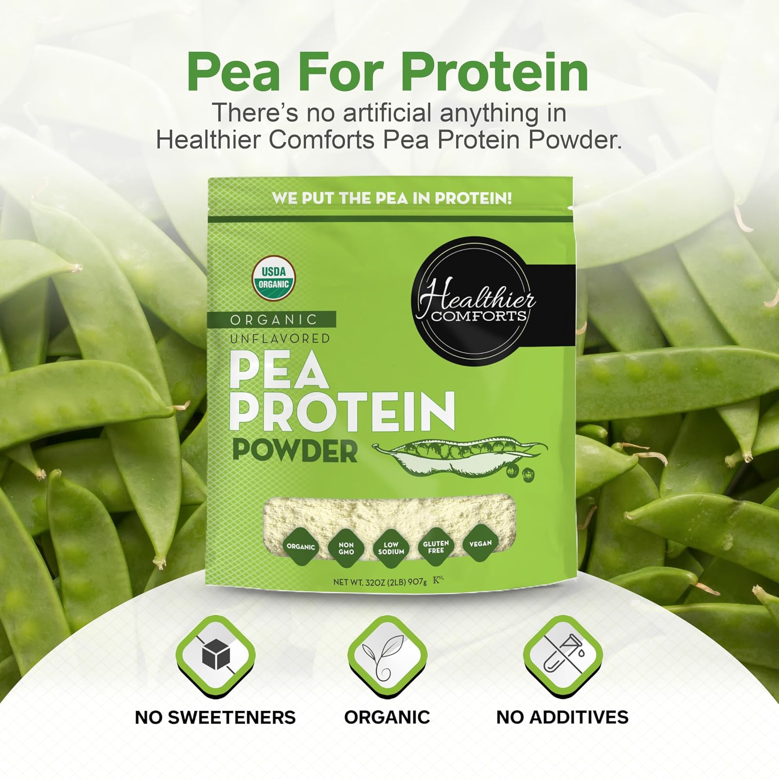 high quality pea protein source