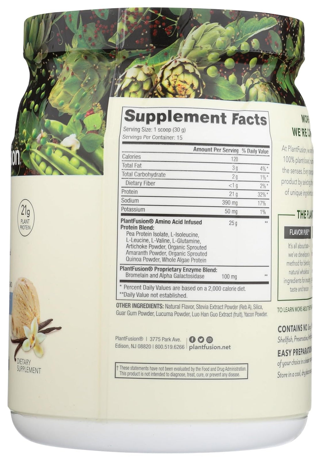 high-quality pea protein supplement
