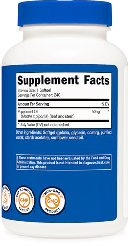 high-quality peppermint oil capsules