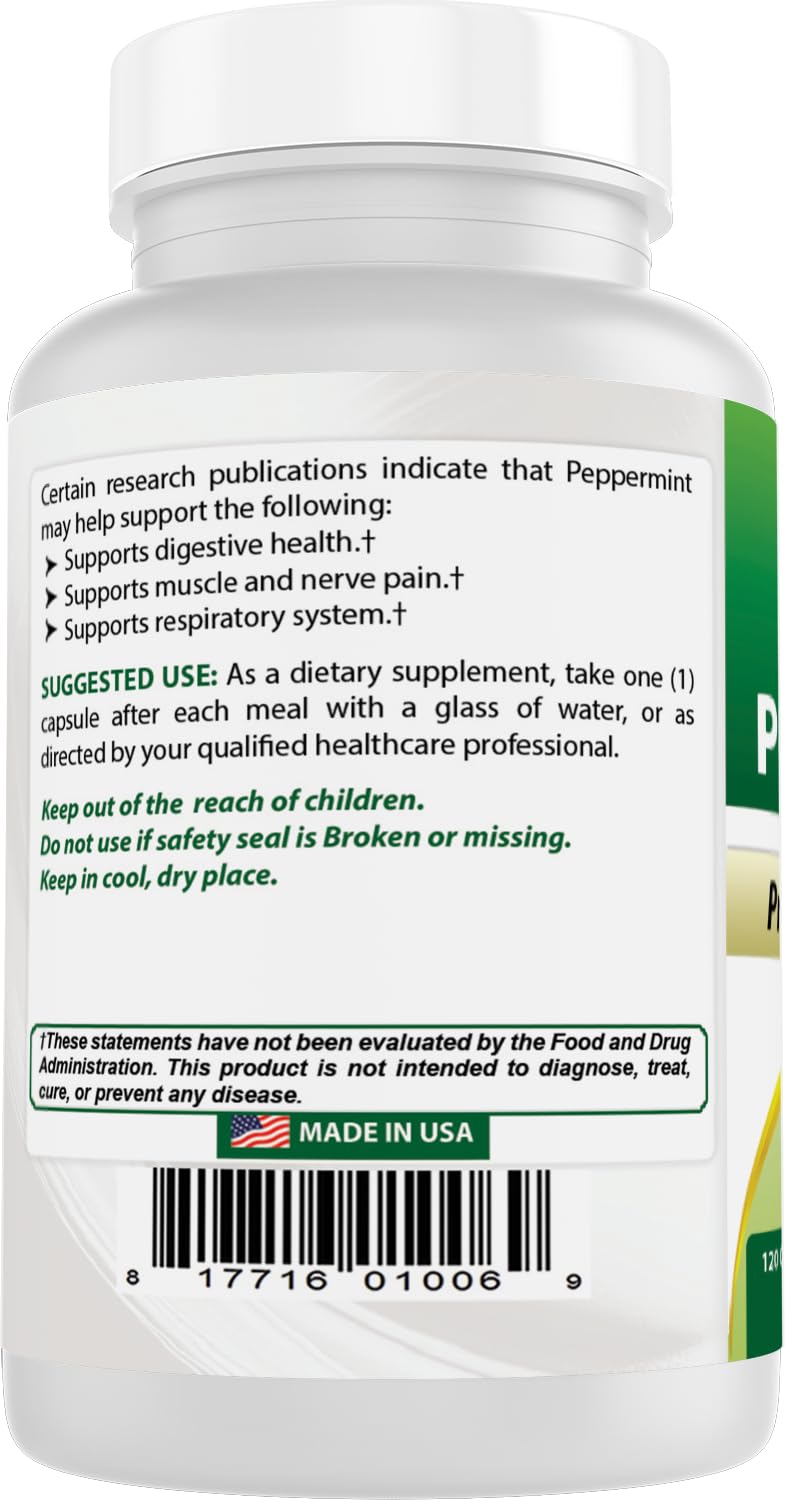 high-quality peppermint oil supplements