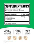 high quality perilla extract supplement