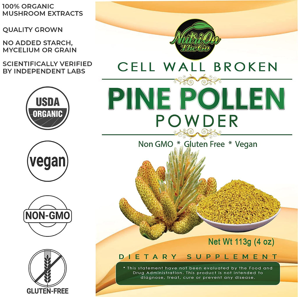 high-quality pine pollen powder benefits