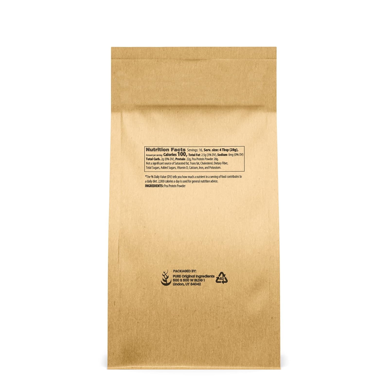 high-quality plant-based protein powder