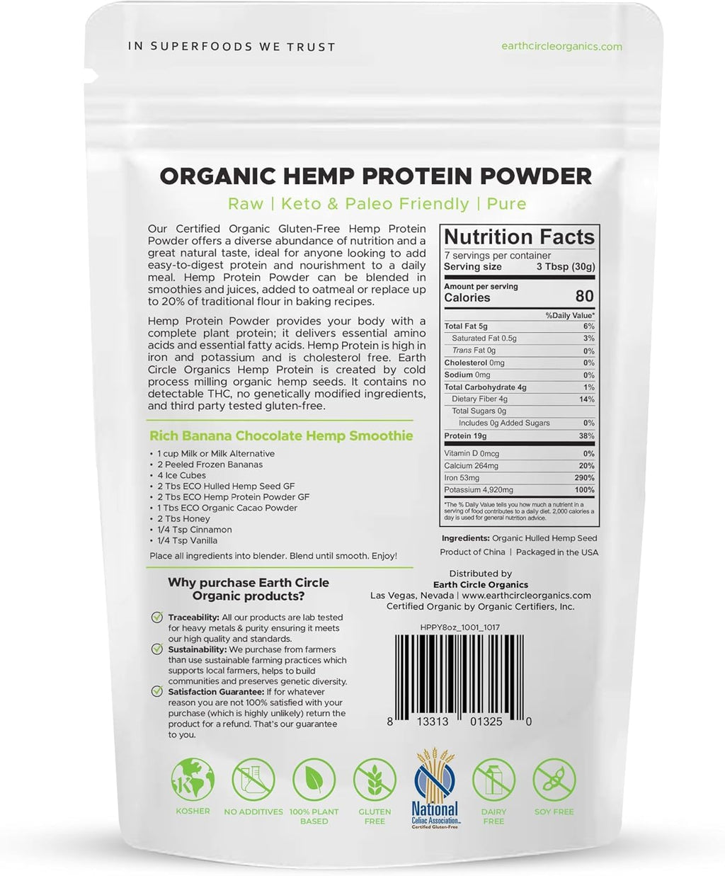 high-quality plant based protein powder