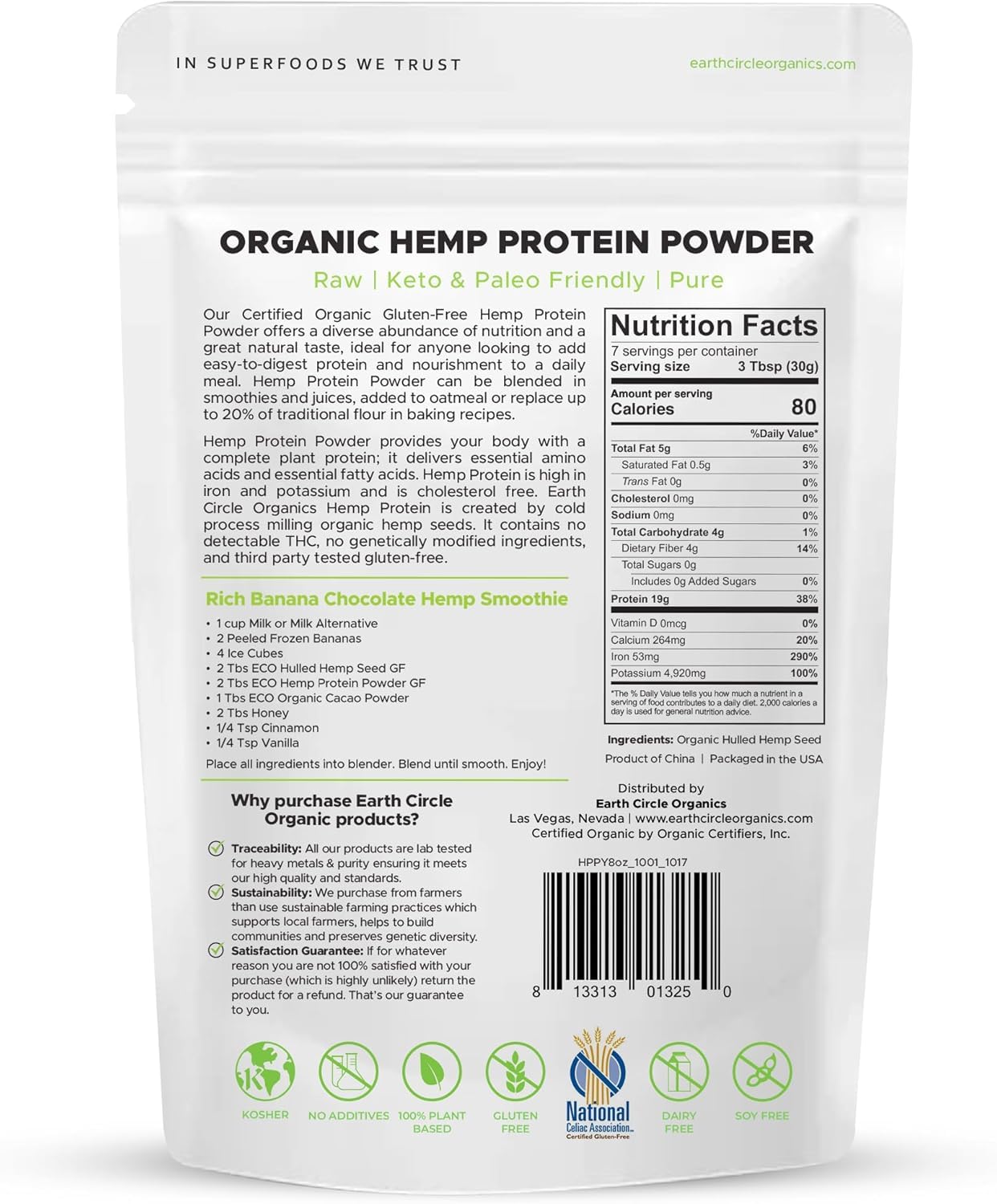 high-quality plant based protein powder