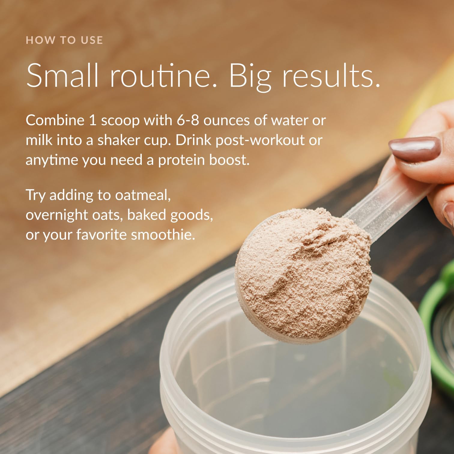 high-quality plant-based protein supplement