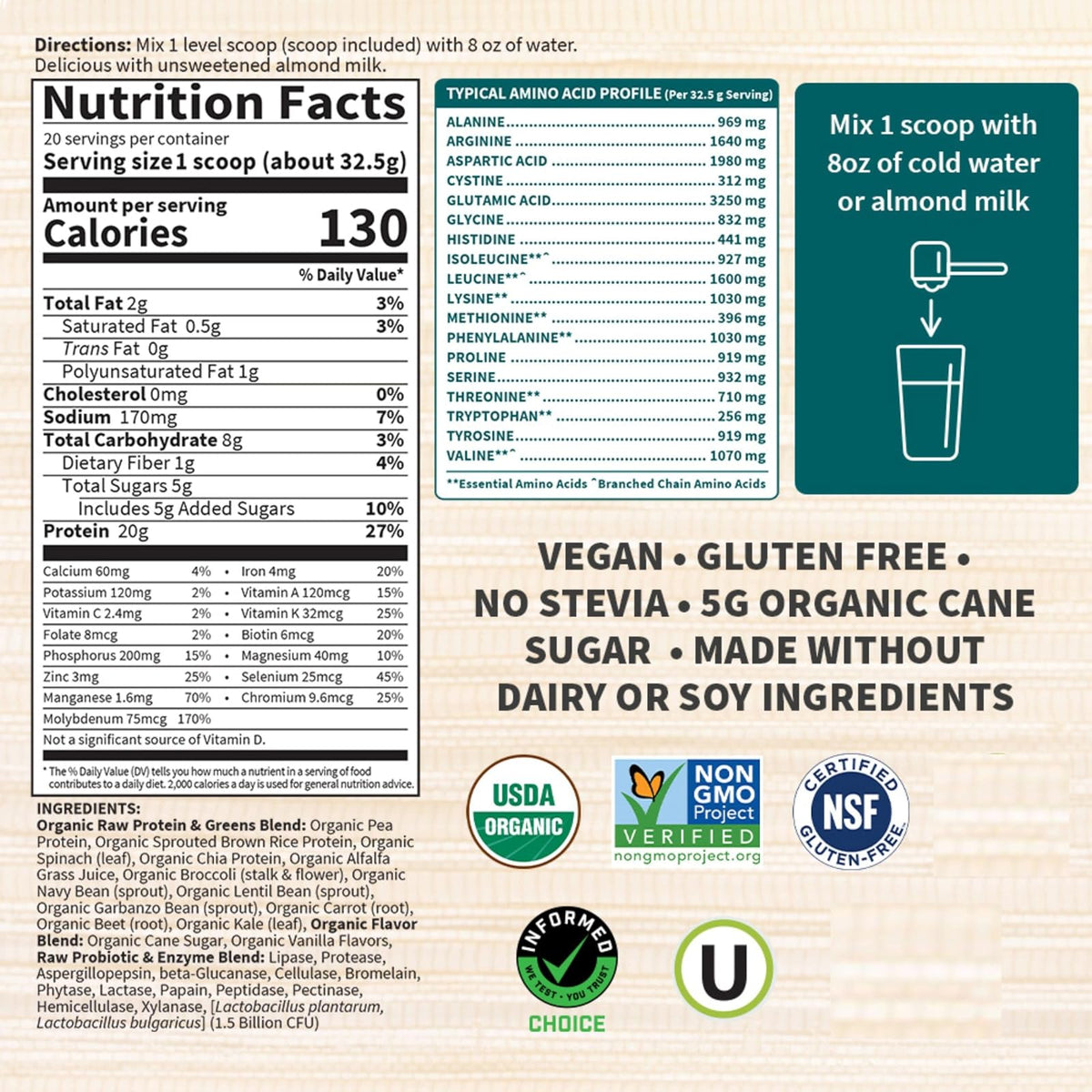 high-quality plant based protein